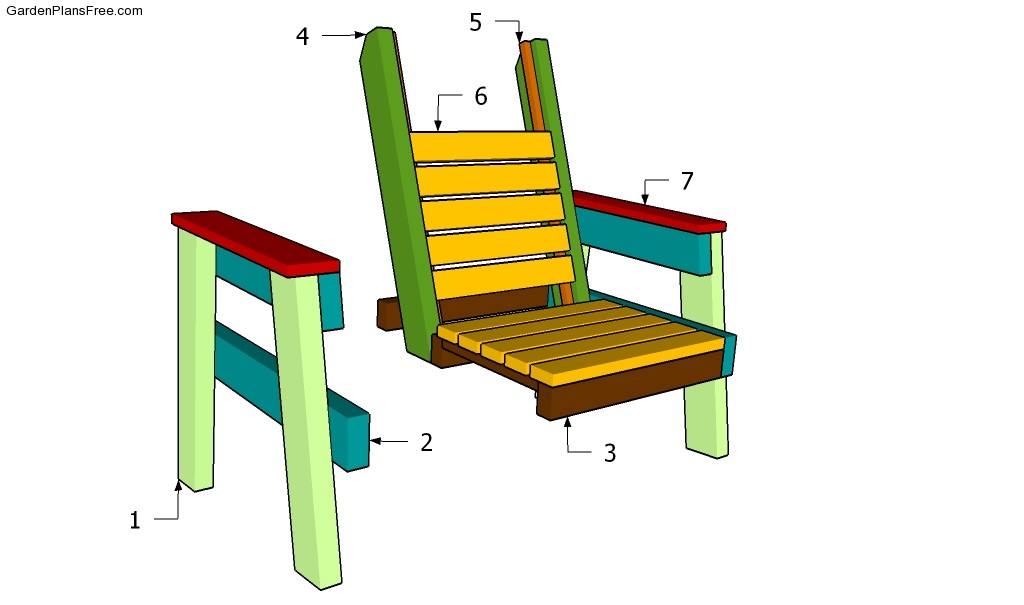 Lawn Chair Plans | Free Garden Plans - Gardening Tips & Guides - DIY ...