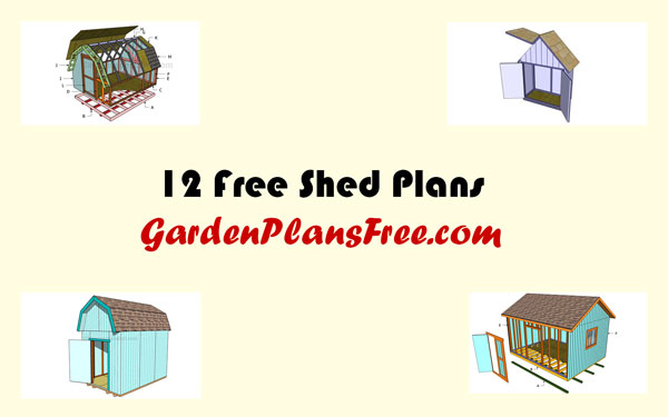 22 Free Shed Plans | Free Garden Plans - Gardening Tips & Guides - DIY ...