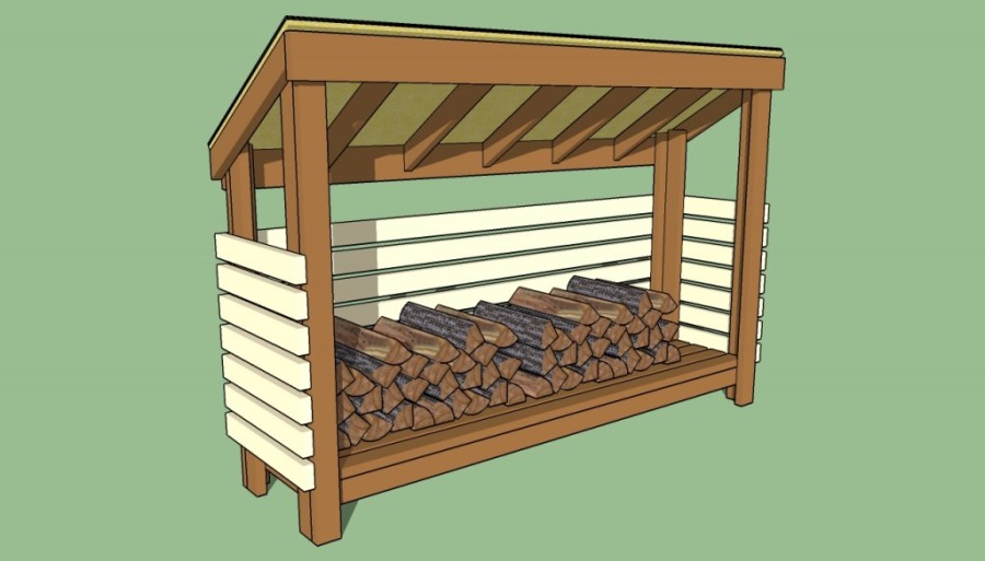 16 Free Firewood Storage Shed Plans | Free Garden Plans - Gardening ...