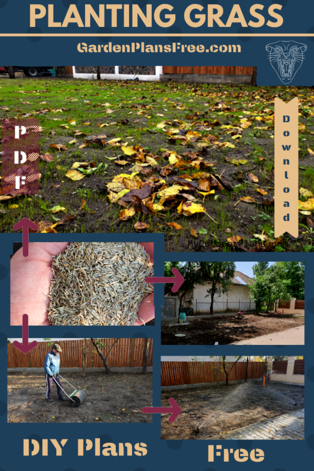 How to Plant Grass Seed in a New Lawn | Free Garden Plans - Gardening ...