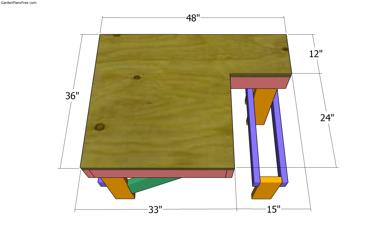 Shooting Bench - Free DIY Plans | Free Garden Plans - Gardening Tips ...