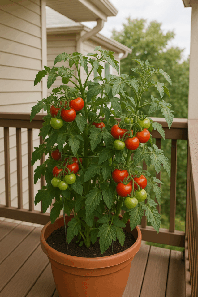 How to Grow Tomatoes in Pots - Even on your Balcony